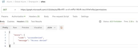 Use The Graph Api To Get An Empty List Of Sharepoint Files Microsoft Qanda