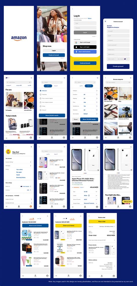 Amazon Ui Redesign On Behance