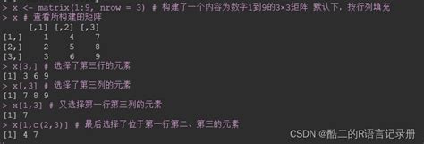 入门必学 r语言数据集结构的解读指南 r语言数据集介绍 csdn博客
