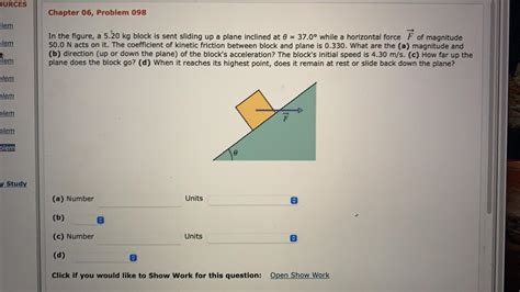Solved Ources Chapter 06 Problem 098 Blem Blem In The