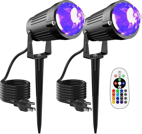 Led Landscape Lighting Halloween Lights Rgb Spotlights Landscape