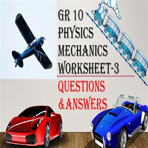 Physics MECHANICS POWERPOINT PRESENTATION Made By Teachers
