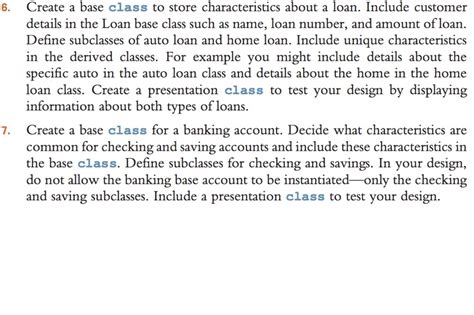 solved create a base class to store characteristics about a