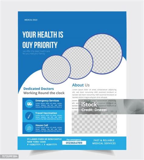 의료 병원 건강 관리 커버 A4 보고서 및 의료 브로셔 디자인에 대 한 템플릿 디자인 전단지 인쇄 및 프레 젠 테이 션 에 대 한 전단지 장식 벡터 그림 병원에 대한 스톡