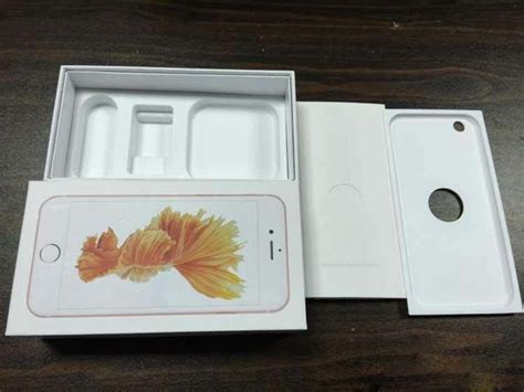 S Box Cell Phone Boxes Empty Retail Boxes For Iphone S Plus G G G Rose Gold