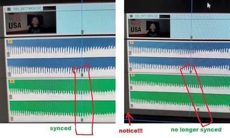 audio un syncs when i move it in timeline adobe product community