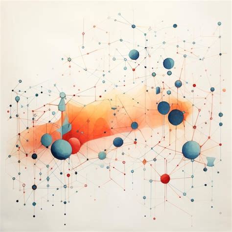 Premium Photo Polygons And Connected Dots