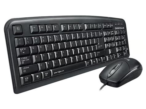 包邮bigoo大硕dt5300有线防水静音游戏键盘鼠标套装 键鼠套件ps 2 Ccloveyylovecc