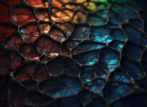 colorful abstract background an abstract image featuring organic shapes