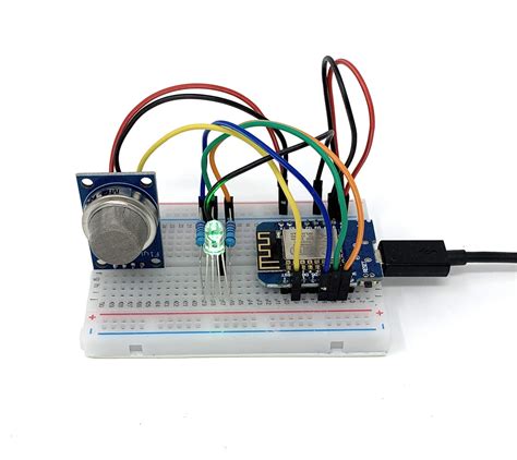 Buy Neoe Iot Kit Room Air Monitoring With Mq135 Nodemcu And Blynk Compatible With Arduino