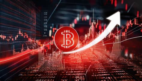 Large Bitcoin Trading Chart Displays Significant Movement With