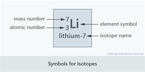 What Is The Mass Number Of The Isotope Lithium 7 Top