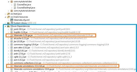 Hibernate Tutorial With Hsqldb