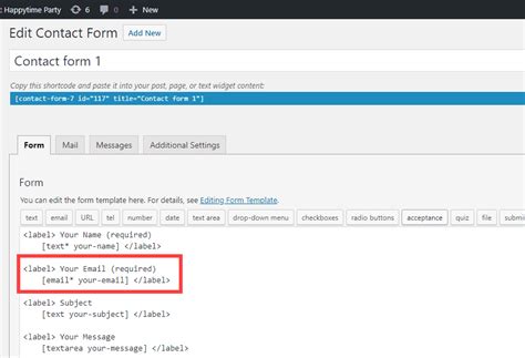 how to get the most out of contact form 7