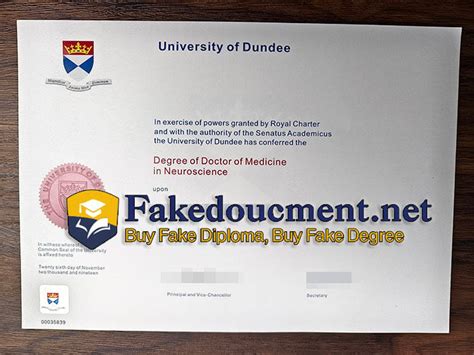How To Create Fake University Of Dundee Degree Online