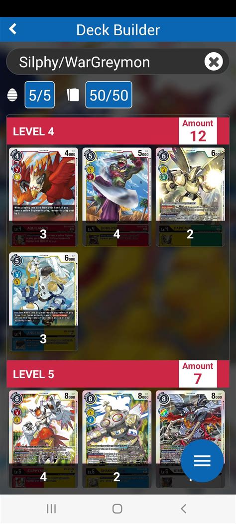 Dna Silphymonwargreymon Deck Rdigimoncardgame2020