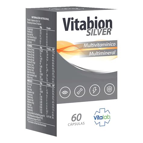 Vitabion Silver Cápsulas Farmacia El Quimico
