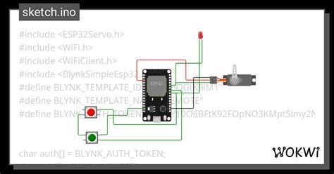 Smart Gate Wokwi Esp32 Stm32 Arduino Simulator