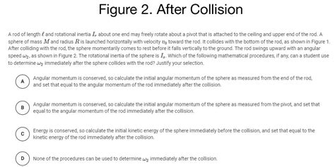 Solved M RS Figure Before Collision Figure After Chegg