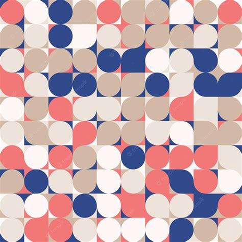 Premium Vector Random Colored Abstract Geometric Mosaic Pattern Background