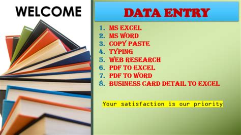 do ms excel ms word data entry web research copy paste pdf