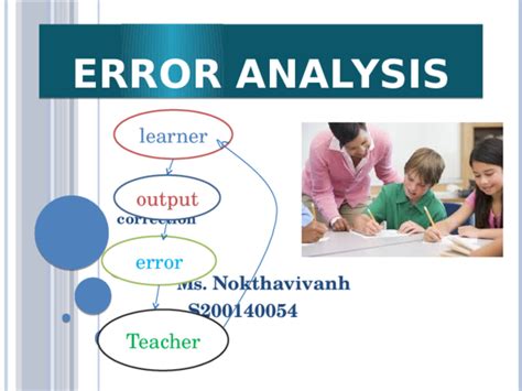 Ppt Error Analysis