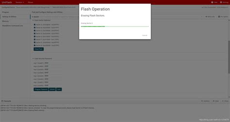一种解决c28xx flash programmer error encountered when writing to flash