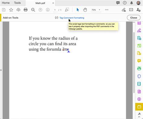 A Script For Formatting Acrobat Pdf Comments In Indesign Creativepro Network
