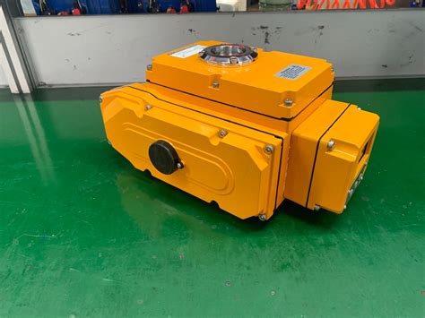 Part Turn High Torque 90 Degree Modulating Electric Actuator Quarter