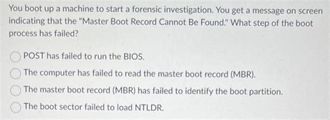 solved you boot up a machine to start a forensic