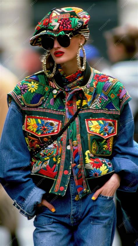 Premium Photo 90s Visual Trend In Lifestyle And Fashion Embracing The