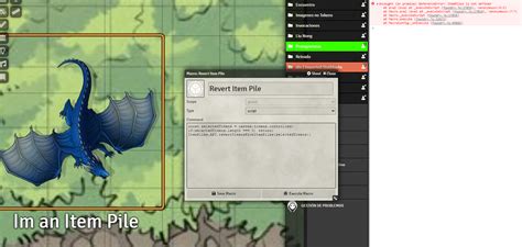 BUG Item Piles Does Not Work Propperly On PF E Issue Fantasycalendar FoundryVTT