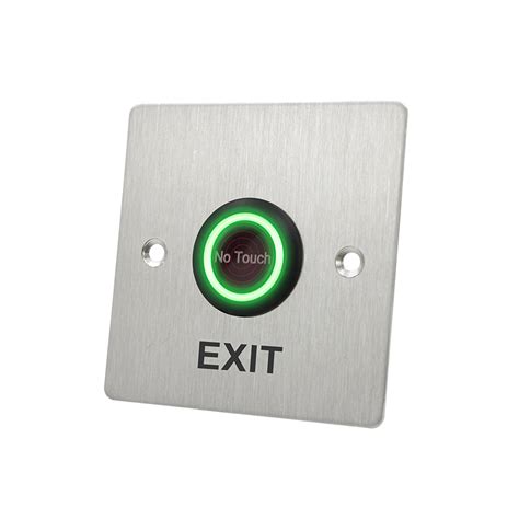 Smart Automatic Door Release Open Access Control System Touchless Infrared Sensor No Touch Exit