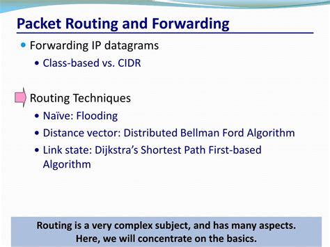 PPT Handout The Internet Protocol Routing And Forwarding PowerPoint Presentation ID