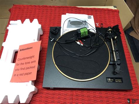 Dual Turntable Cs 455 1m Gold Edition For Sale Canuck Audio Mart