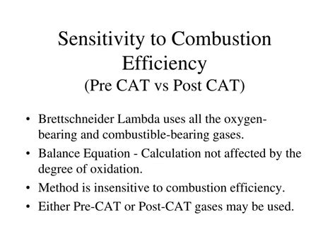 Ppt Lambda Calculation From Exhaust Gas Measurements Powerpoint