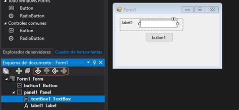 Winforms Document Outline Controls Disabled In Visual Studio For Net Core Stack Overflow