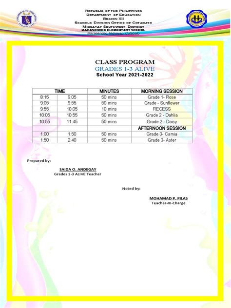 Alive Classroom Program Pdf