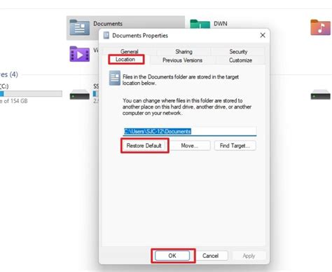 Fix Cant Move The Folder As There Is A Folder In The Same Location That Cant Be Redirected Error