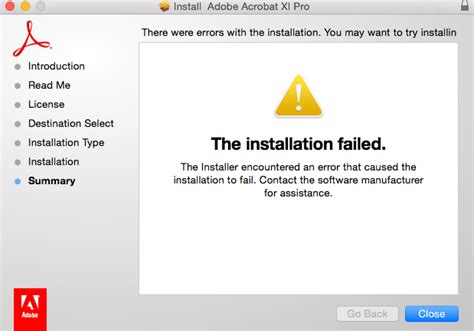 Acrobat Pro Xi For Mac The Installation Failed E Adobe Community 7338056
