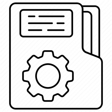 Folder Document Doc Archive Binder Icon Download On Iconfinder