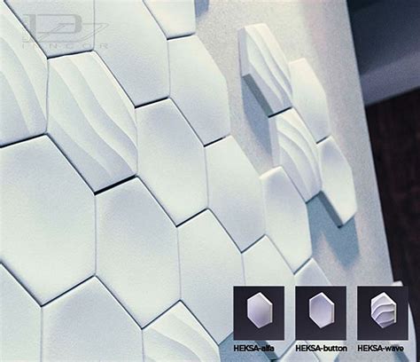 3d панель Heksa Декоративные гипсовые 3Д панели для стен купить 3d панели в Одессе Inncor Decor