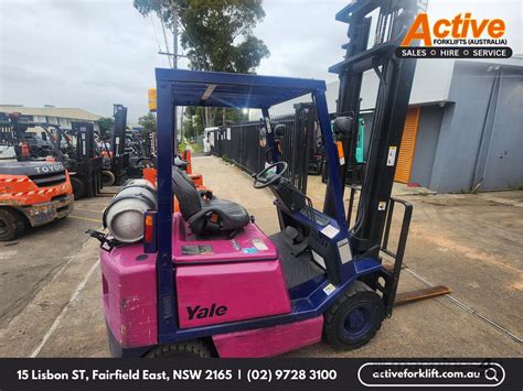 New Yale Active Forklifts Yale 1 8 Ton Forklift Lift4 3m Side Shift