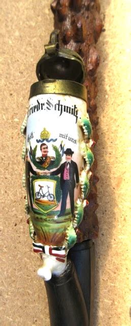 Ancienne Tres Grande Pipe Allemande Appel Aux Reserviste L M Ann E Eur