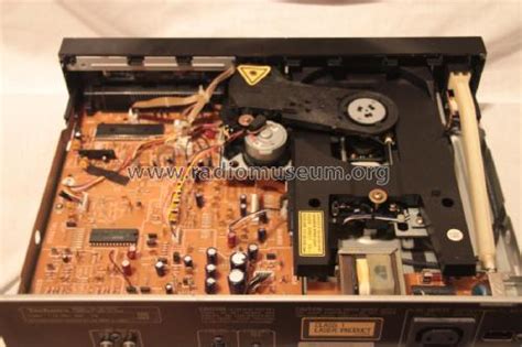 Compact Disc Player SL PJ44 R Player Technics Brand Build 1988 Radiomuseum Org