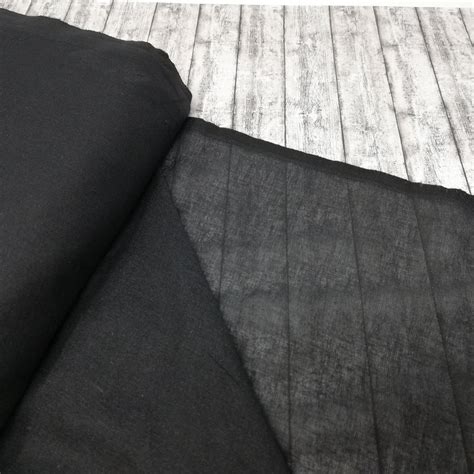 Black Fusing For Fabric Etsy Uk