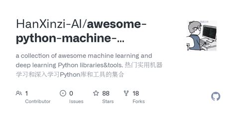 GitHub HanXinzi AI Awesome Python Machine Learning Resources A Collection Of Awesome Machine