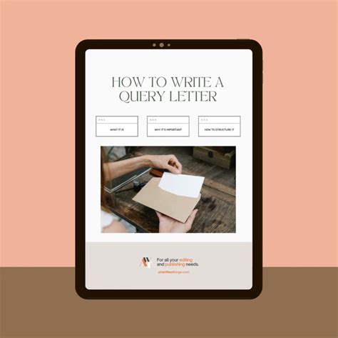 GUIDE How To Write A Query Letter With Examples Etsy