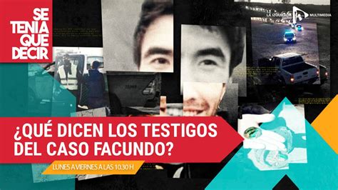 Se Tenía Que Decir Caso Facundo Es Muy Sospechosa La Forma En Que Apareció Su Mochila