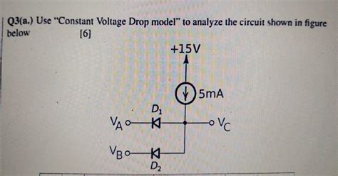 Solved Va5v Vb0v Find Vc Id1 Id2 Provide Clear